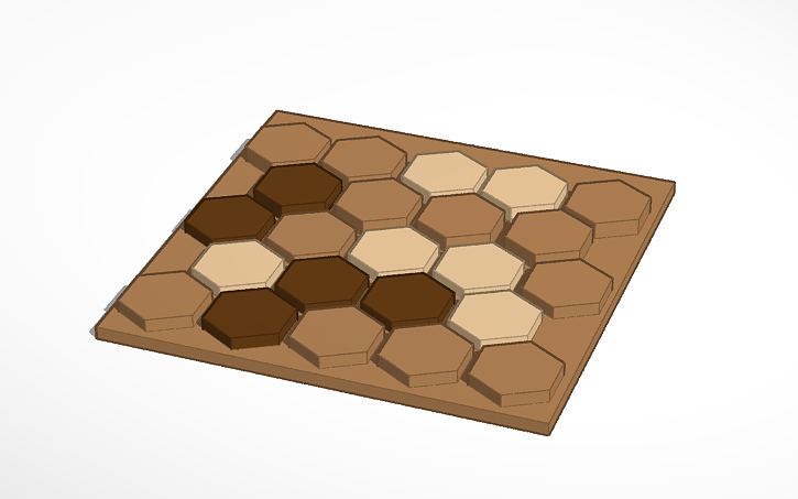 3D design halo plate - Tinkercad