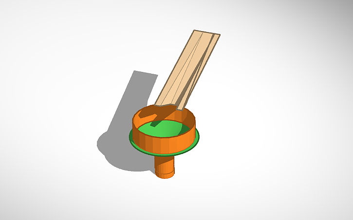 3D design coin funnel - Tinkercad