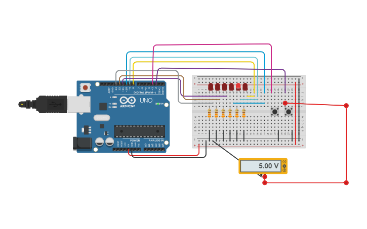 Circuit design Bodacious Jaiks - Tinkercad
