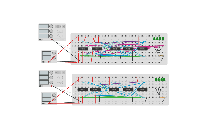 Circuit Design 4 Bit Synchronous Up And Down Counters With D Flip Flops
