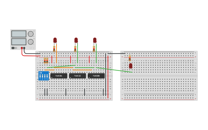 Circuit Design Introducing The Breadboard Tinkercad