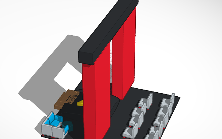 3D design Star stage. | Tinkercad
