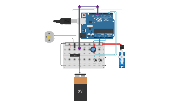 Circuit design Assignment 5 - Tinkercad