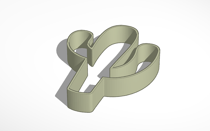 3D design Cactus Cookie Cutter | Tinkercad
