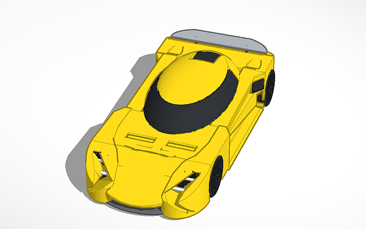3D design cool car - Tinkercad
