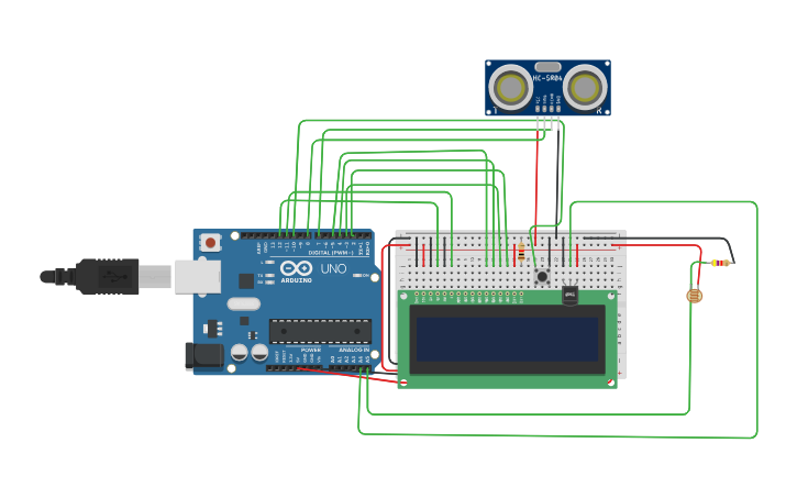 Circuit design Switch case Oppg 1 - Tinkercad