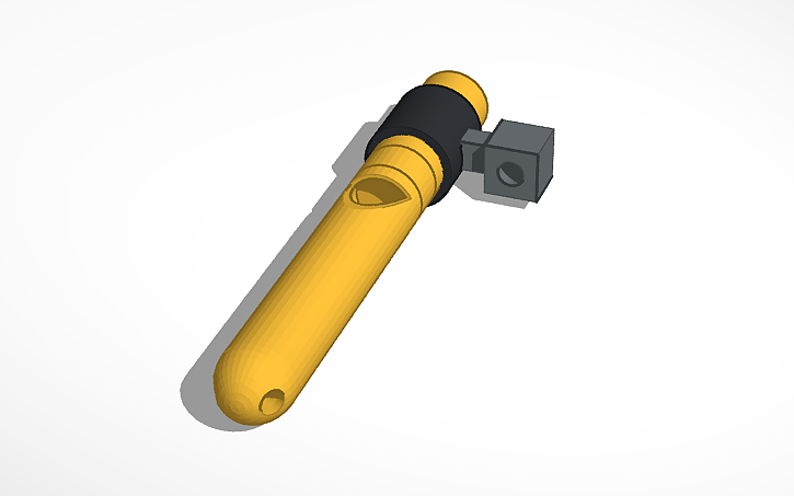 3D design Model Train Whistle - Tinkercad