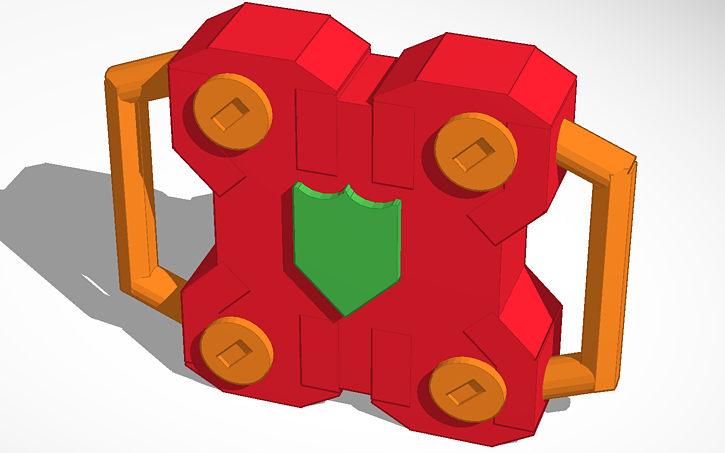 3D design Armor Pack | Tinkercad