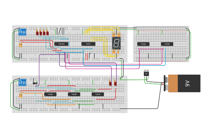 Circuit design week13_1 | Tinkercad