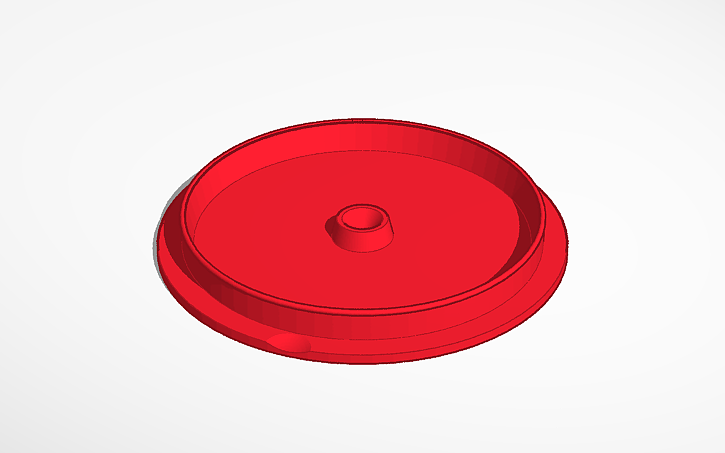 3D design Lock & Lock Lid - Tinkercad
