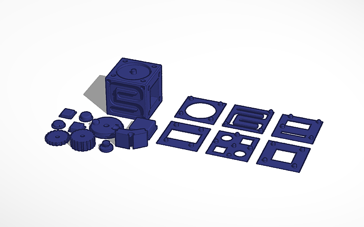 3d Design Fidget Cube Tinkercad