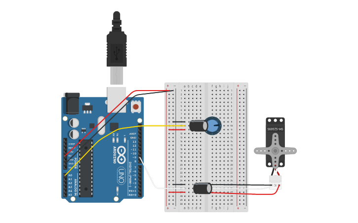 Circuit design Project 5 (Mood Cue) | Tinkercad