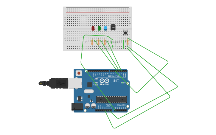 Circuit design EXP2 - part 2 - Tinkercad