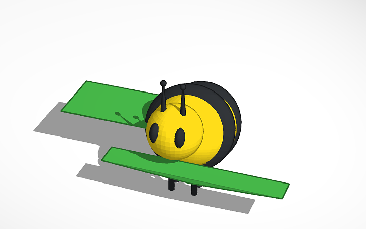 3D design The Big Bee - Tinkercad