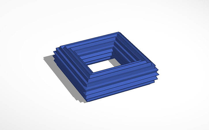 3D design shape square torus | Tinkercad