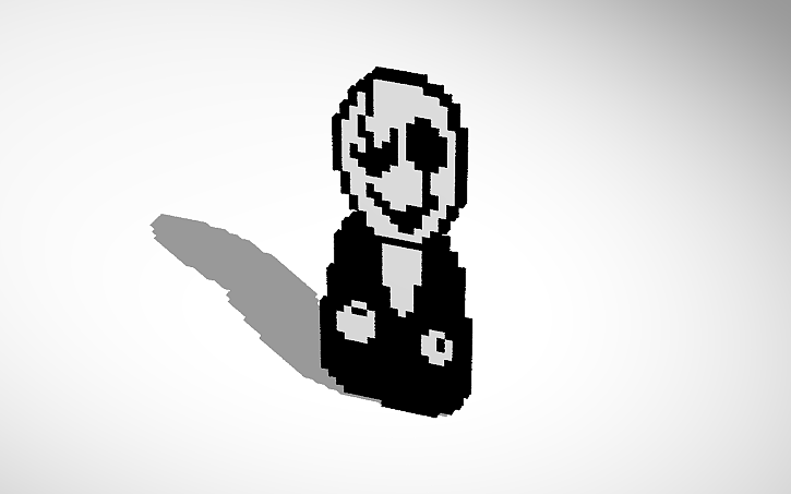 3D design Gaster - Tinkercad