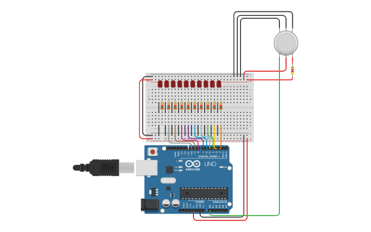 Circuit design Laboratory Task 4 - Tinkercad