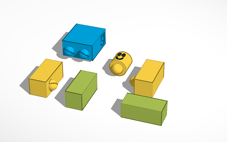 3D design Roblox noob - Tinkercad