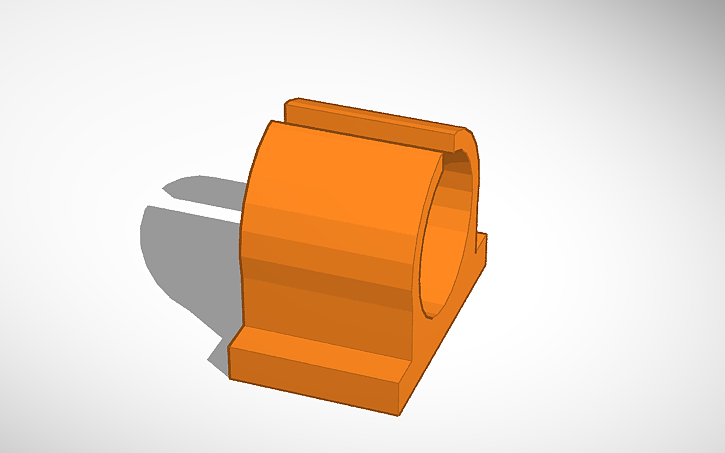 3D design Wire handler - Tinkercad