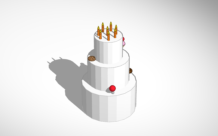 3D design Dessert - Tinkercad
