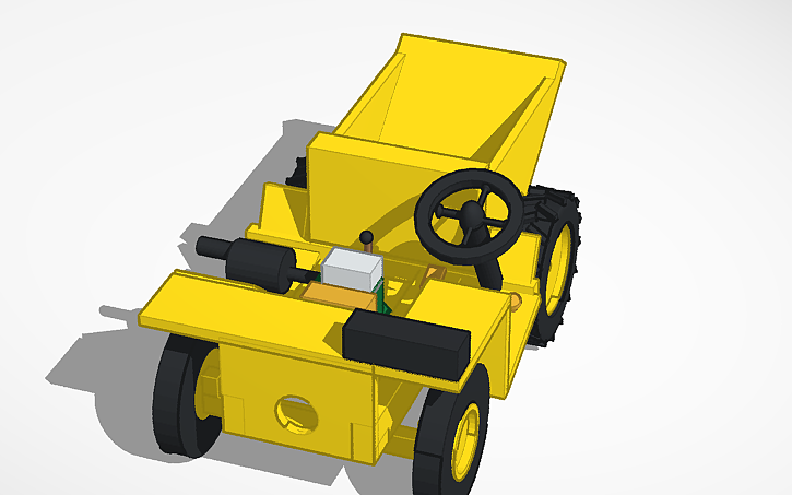 3D design dumper - Tinkercad