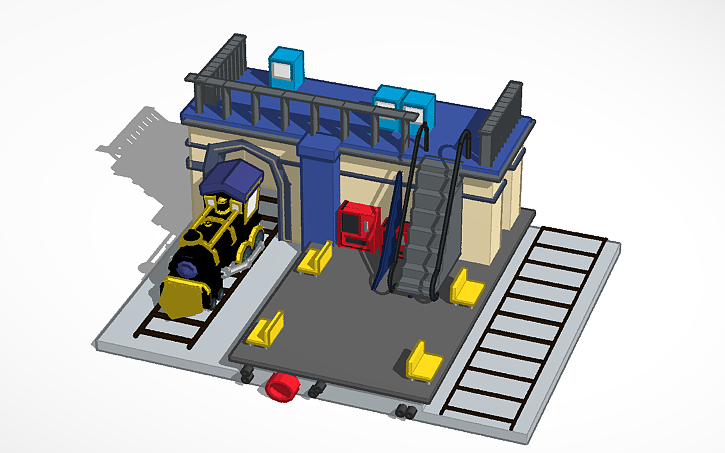 3D design train - Tinkercad