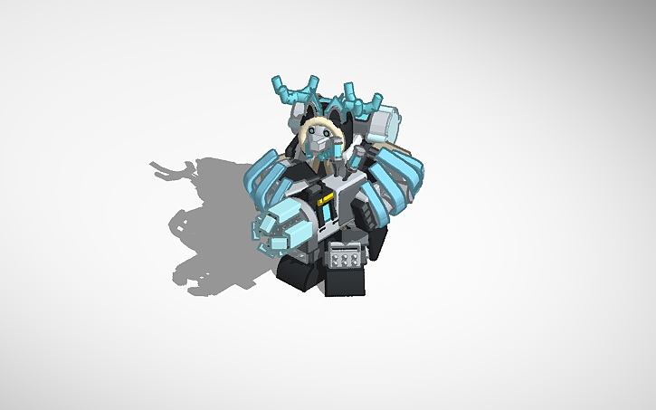 3D design tds elementalist - Tinkercad