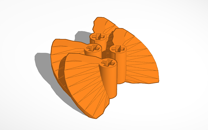 3D design Lego Technic Screw Thread EVO 4 - Tinkercad