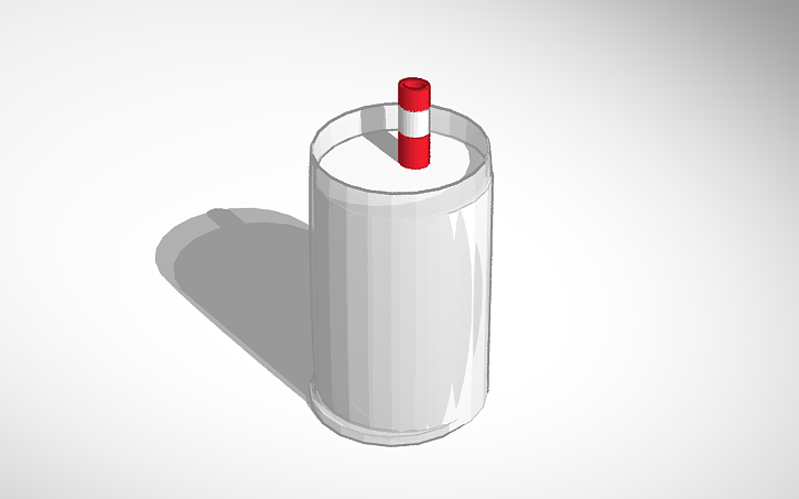 3D design Glass Of Milk - Tinkercad