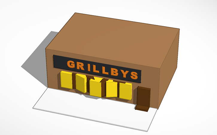 3D design Grillby's | Tinkercad