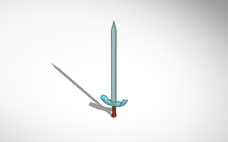 3D design Magic Sword Design A.1 - Tinkercad
