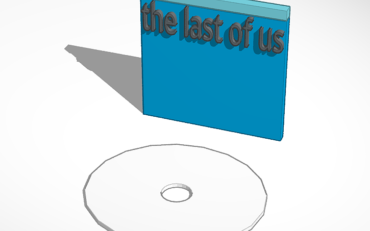 3D design cd para ps4 - Tinkercad