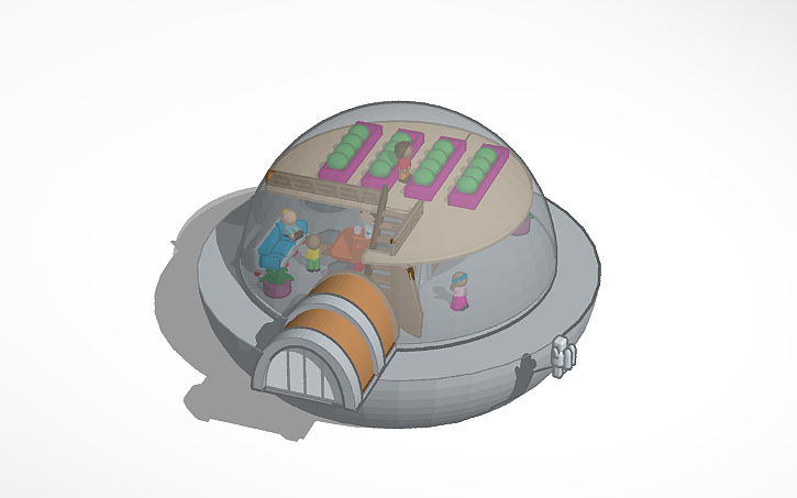 3D design Alpha TLC - Tinkercad