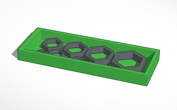 3D design socket set | Tinkercad