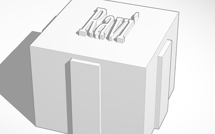 3d Design Cube Tinkercad