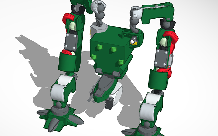 3D design tank (army) generation zero - Tinkercad