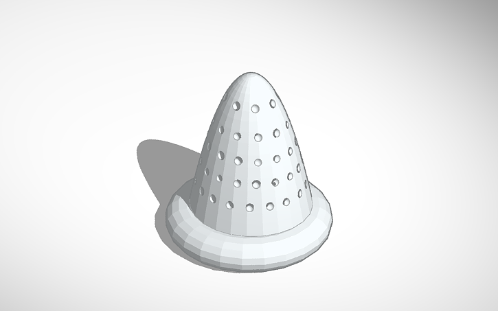 3D design Thimble - Tinkercad