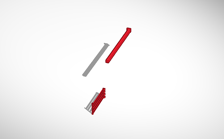 3D design Loading Dock Downspouts ver 1 - Tinkercad