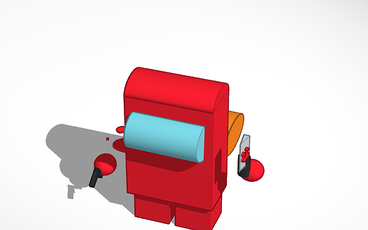 3D design Among us! | Tinkercad