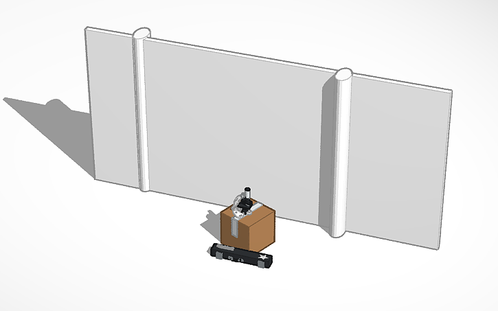 3D design Flute microscope - Tinkercad