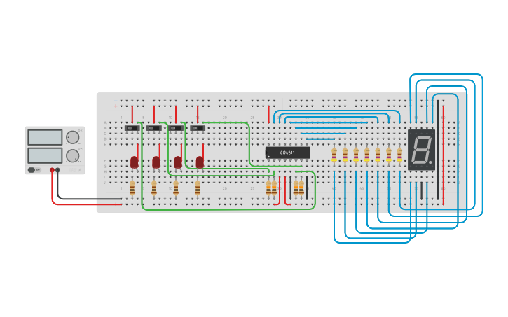Circuit design Bodacious Tumelo - Tinkercad