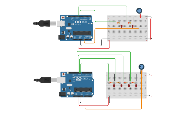 Circuit design TinkerCad Arduino Part 2 - Tinkercad