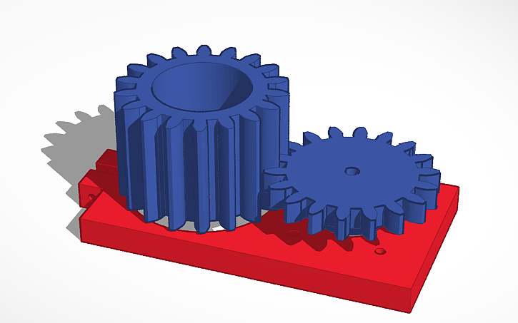 3D design Copy of Boiler Gas Knob Gear New - Tinkercad