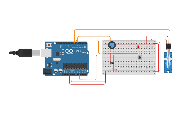 Circuit design Trabajo final de tri | Tinkercad