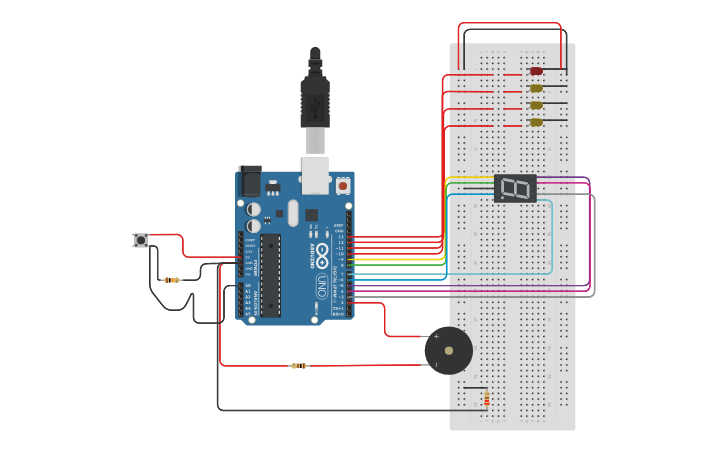 Circuit design Dojo 2 | Tinkercad