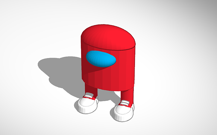 3D design Red Imposter | Tinkercad