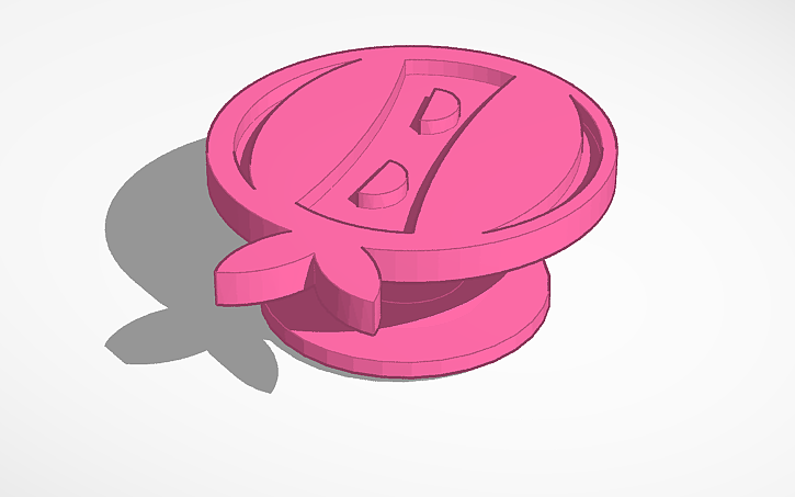 3D design Crock charm print - Tinkercad