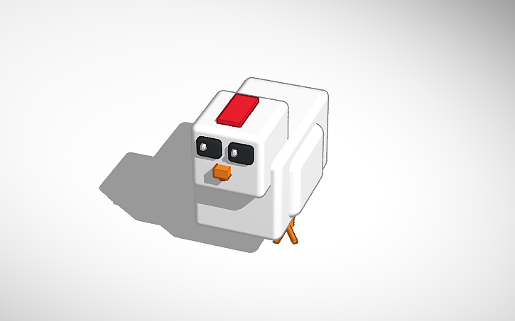 3D design islands chicken - Tinkercad