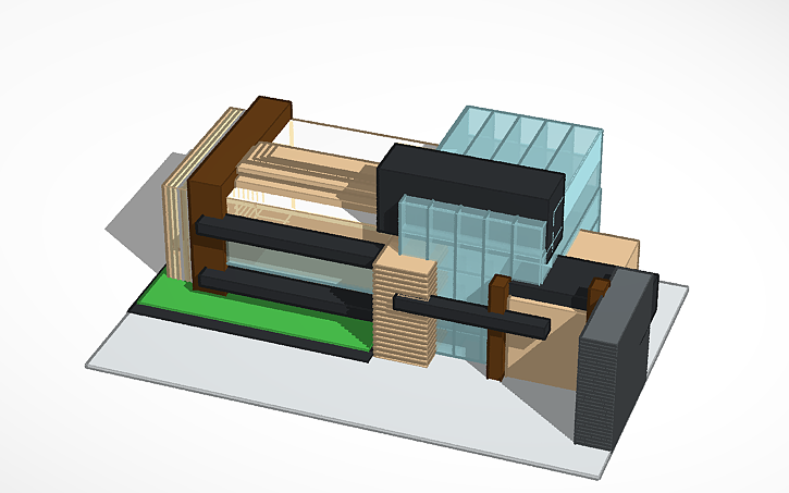 3D design Another Modern House - Tinkercad