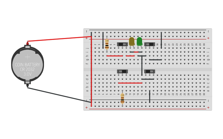 Circuit Design H Bridge Tinkercad